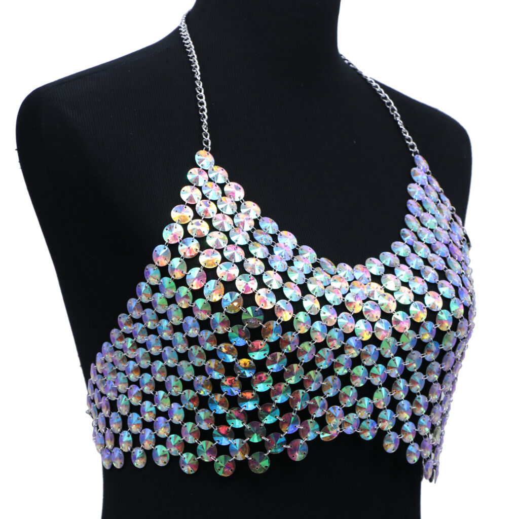 14310 – Rhinestone Bra Top – AB – Western F.a.s.h.i.o.n