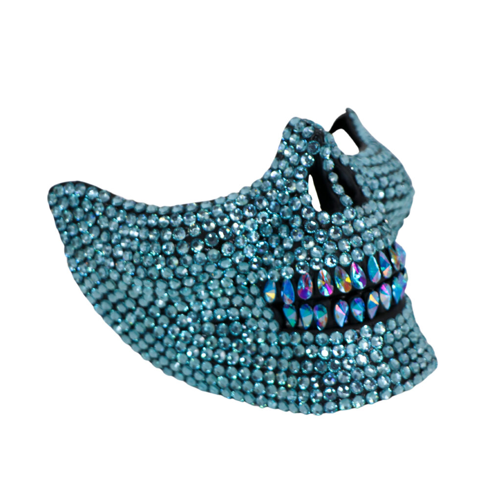 63331 – Rhinestone Skull Mask – Western F.a.s.h.i.o.n